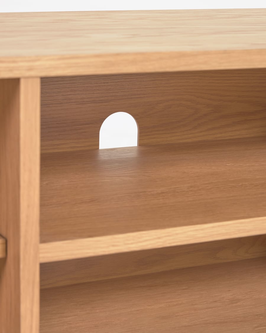 Japandi Solid Oak TV Stand | JapandiStore